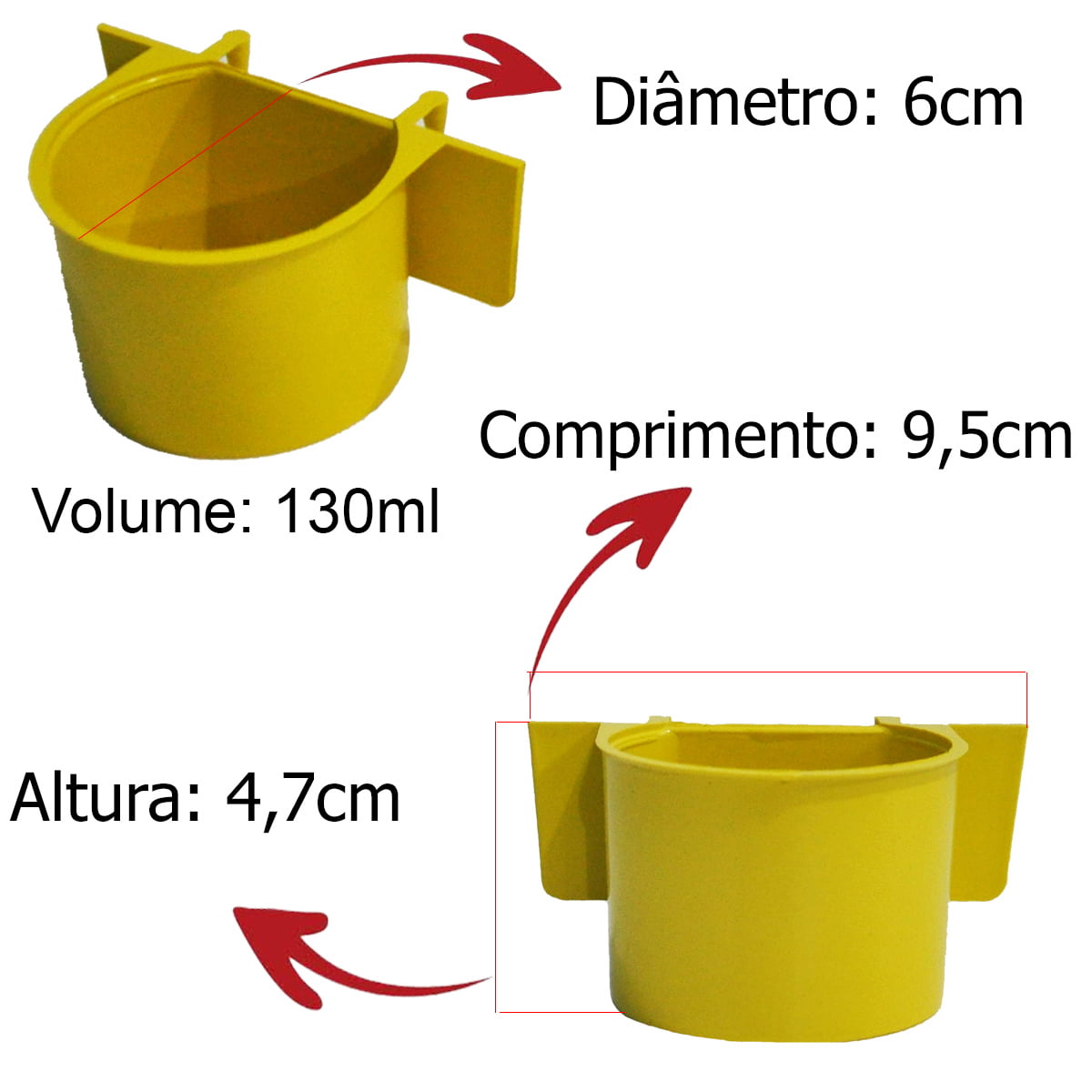 Comedouro Gaiola Pássaro Papagaio - Aumente seu Faturamento com a ...